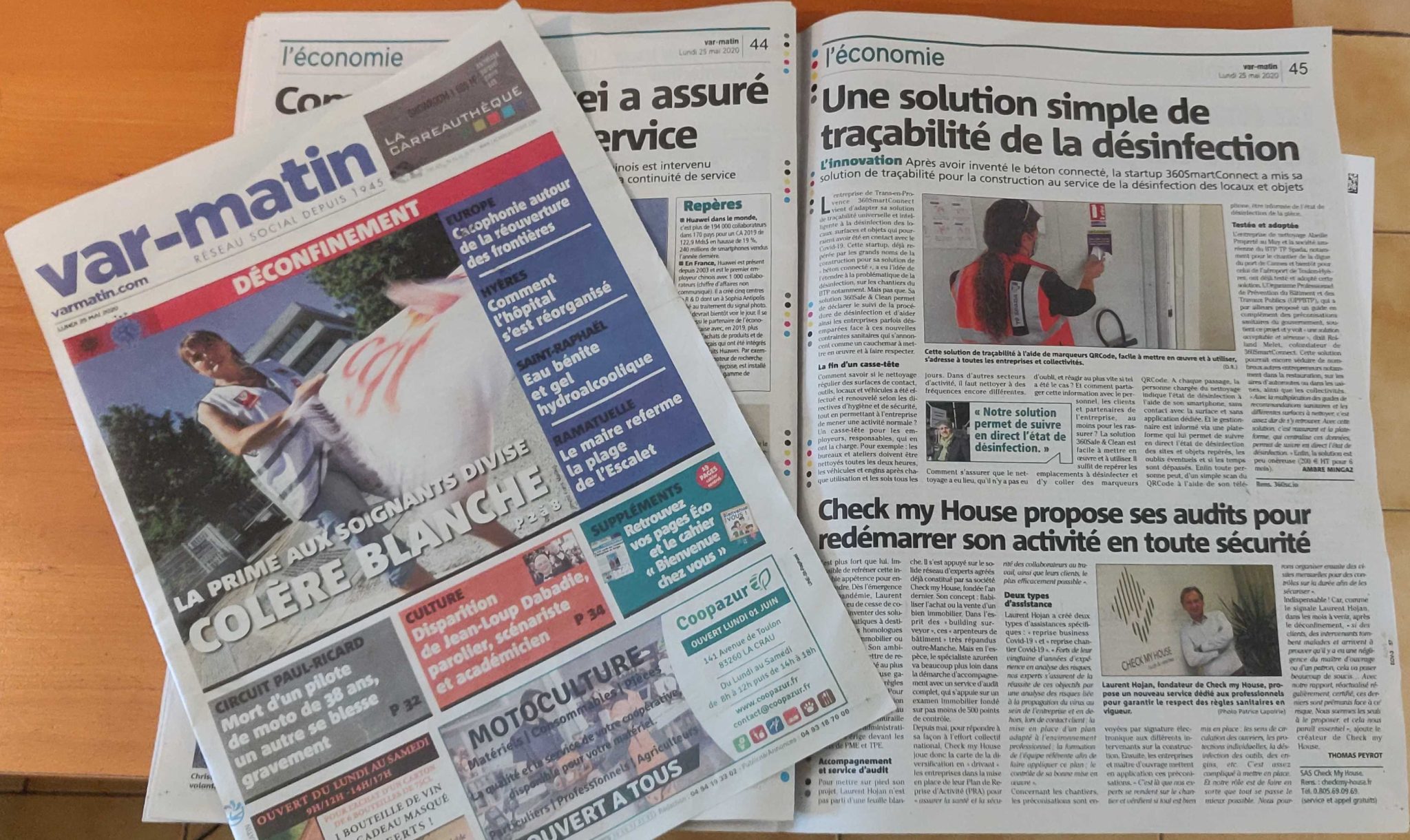 Var-Matin : une solution simple de traçabilité du nettoyage et de la ...